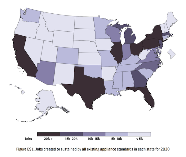 Appliance standards create jobs — in every US state | ASAP Appliance ...